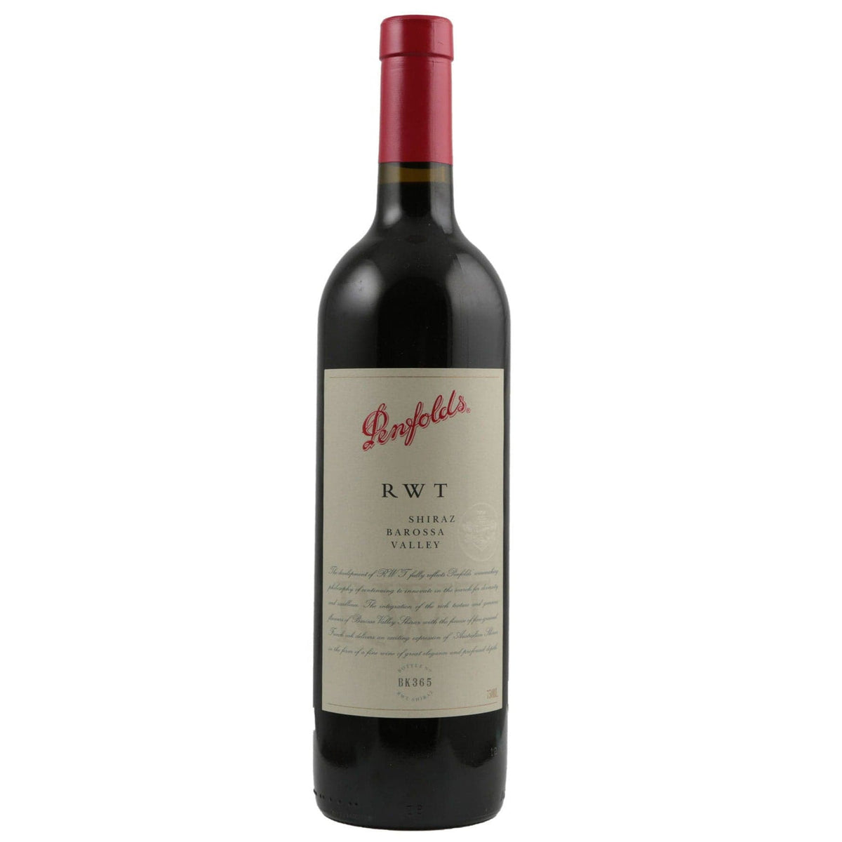 Penfolds, RWT (now Bin 798), Barossa Valley, 2014