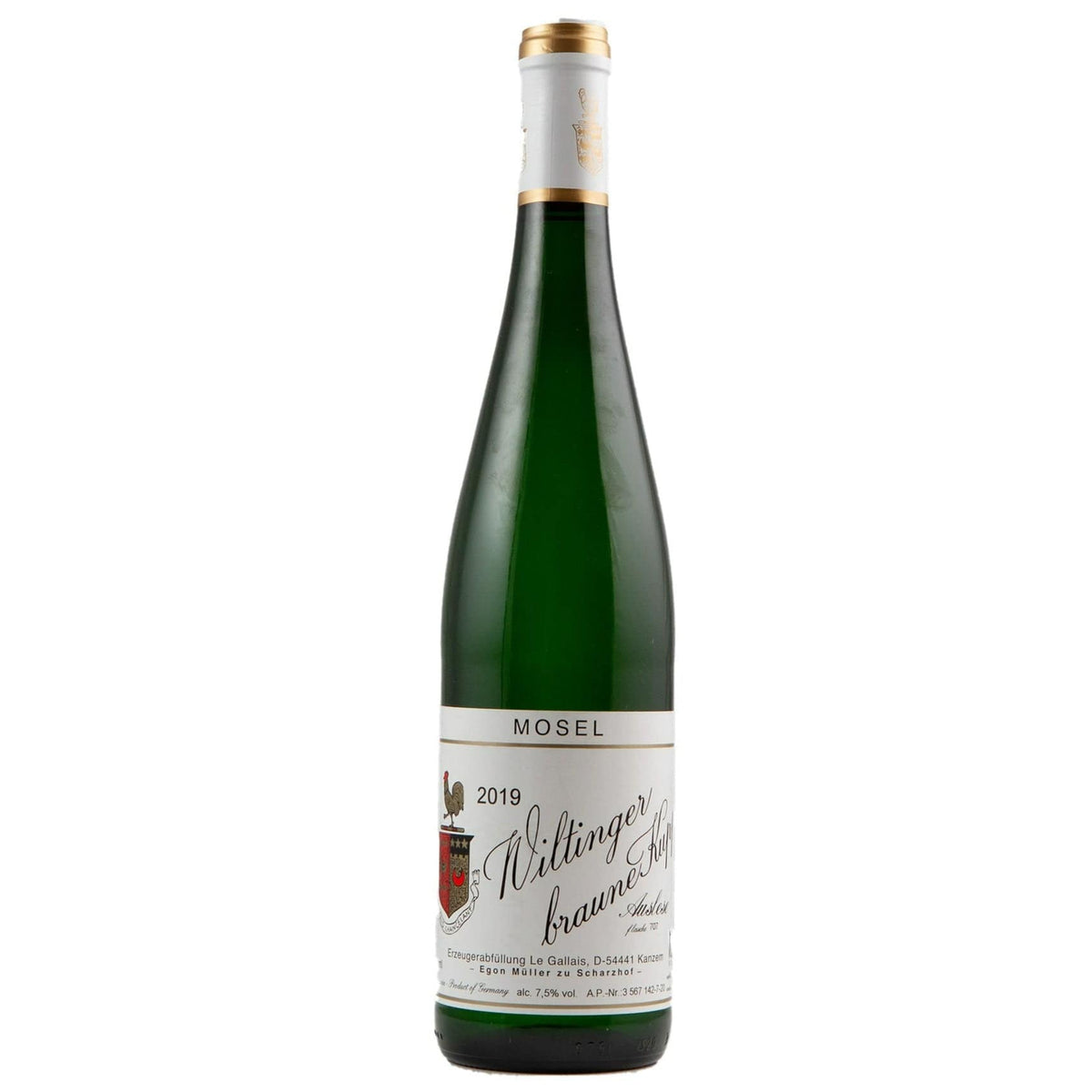 Egon Muller Riesling Auslese 2019 | Wiltinger Braune Kupp